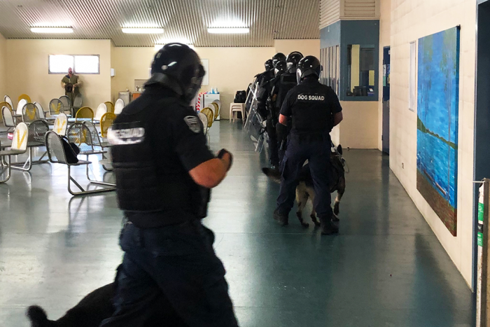 Specialist officers show off tactical skills