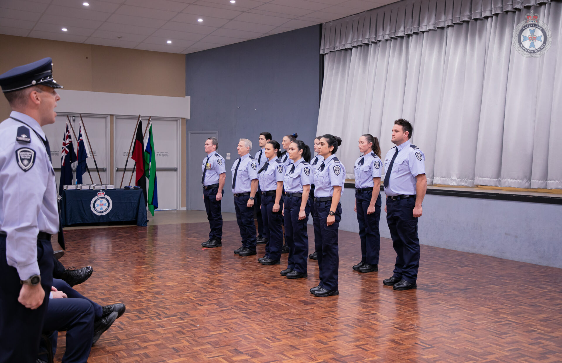 Queensland Corrective Services New Correctional Officers Help Keep