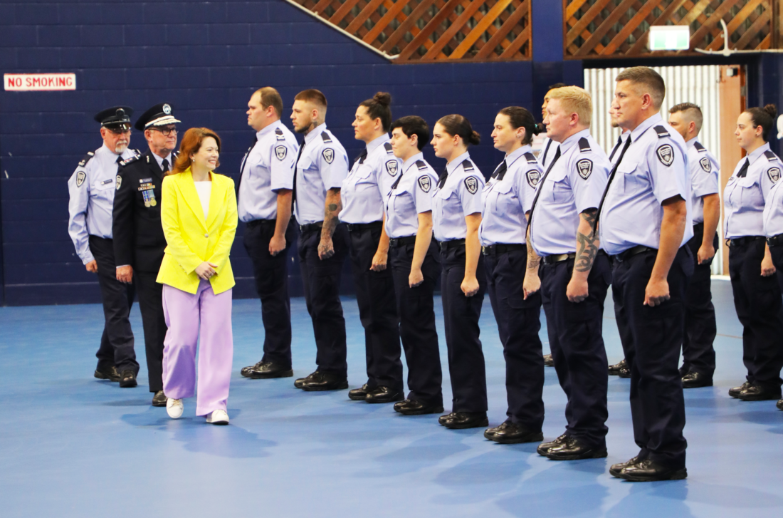 Queensland Corrective Services New Correctional Officers Help Keep