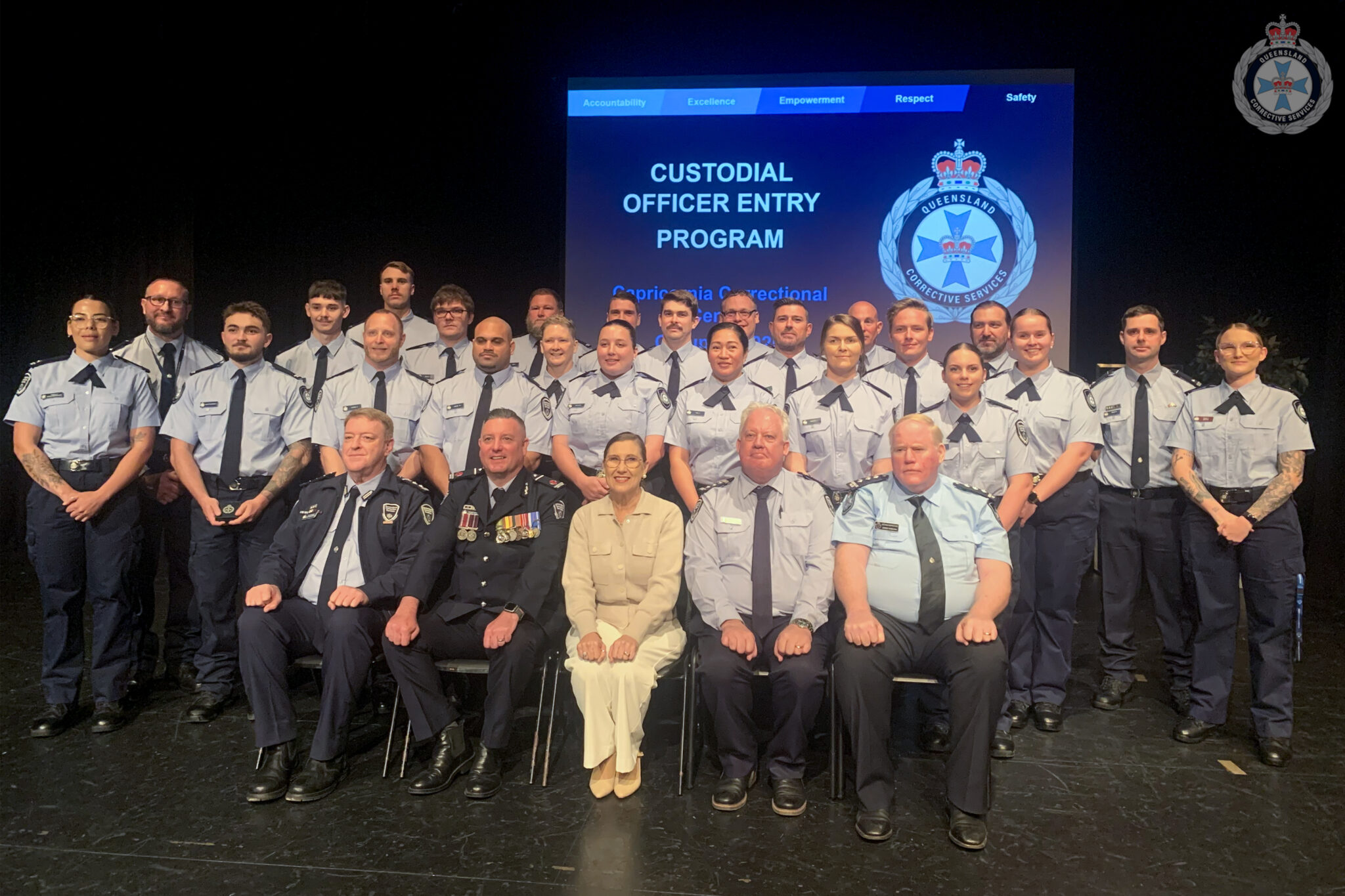 New correctional officers committed to community safety in Rockhampton