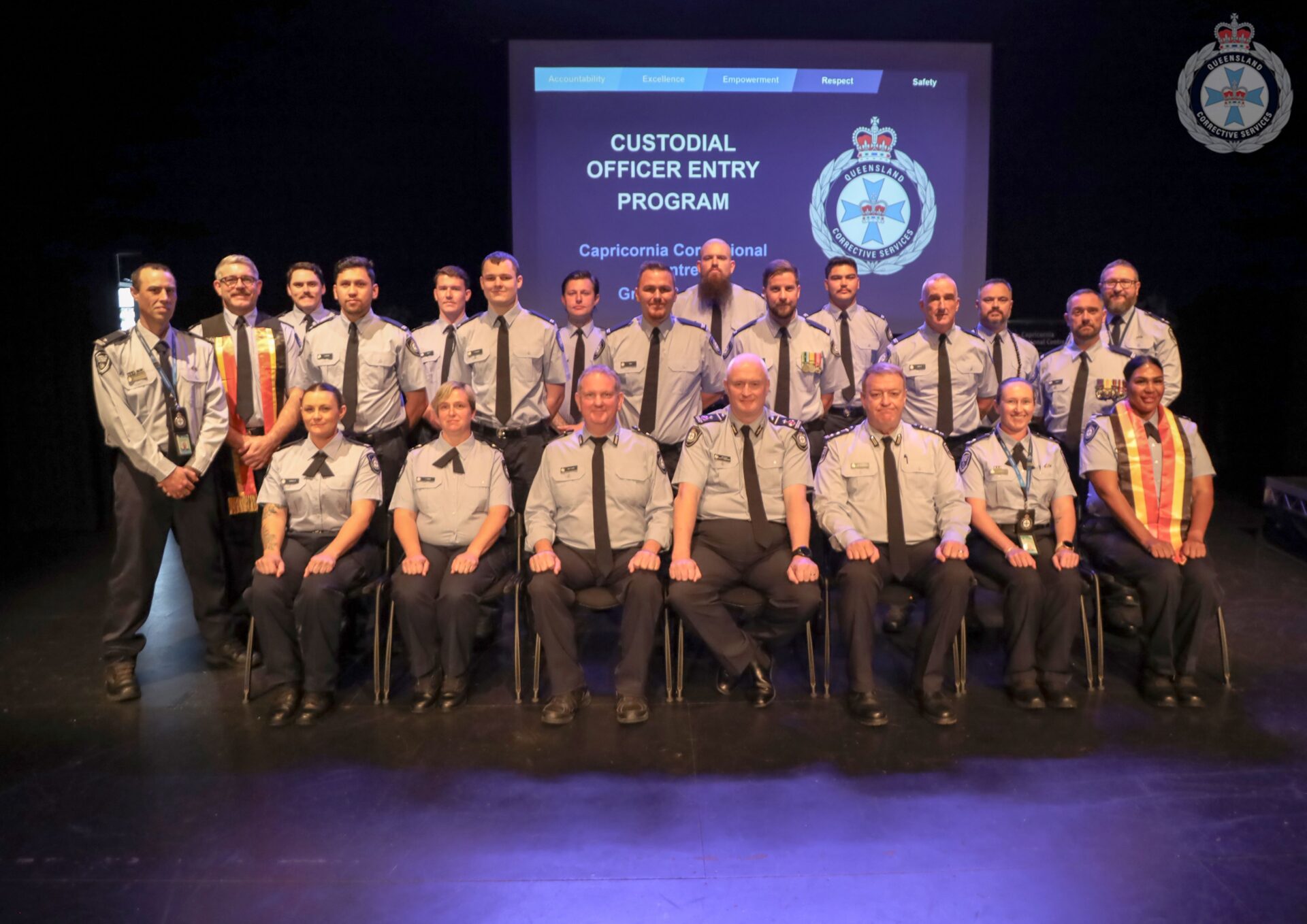 Rockhampton recruits start new QCS career